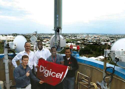 Digicel launches new 3G+ site at Tynes Bay tower - The Royal Gazette ...