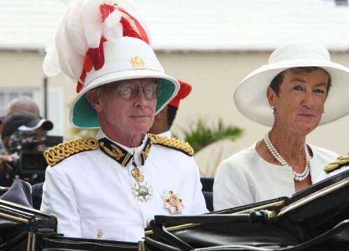 Governor wishes Island well as dignitaries bid him farewell - The Royal ...