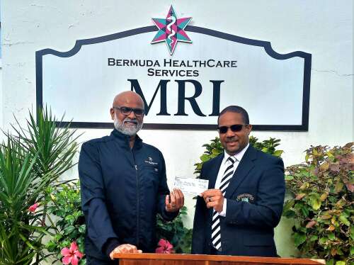 Bermuda Healthcare Services gives $10,000 to PHC - The Royal Gazette ...