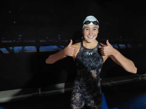 Emma Harvey breaks national record on way to first final at major Games ...