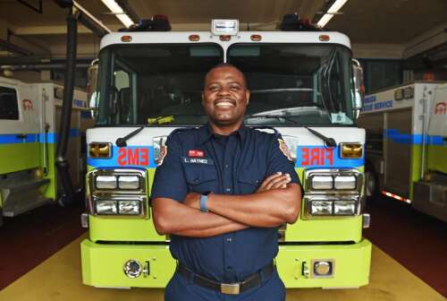 Latecomer Lance is Firefighter of the Year - The Royal Gazette ...