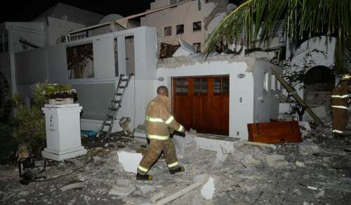 Explosion causes serious damage at Ariel Sands - The Royal Gazette ...