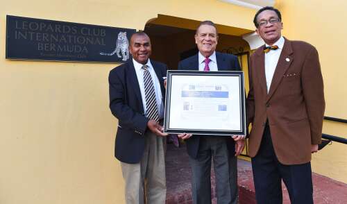 Sir John Swan warns of ‘dictatorship’ risks as he accepts new award - The Royal Gazette ...