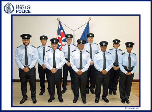 New officers join the Bermuda Reserve Police - The Royal Gazette ...