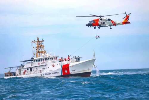 US Coast Guard returns to help safeguard island’s seas - The Royal ...