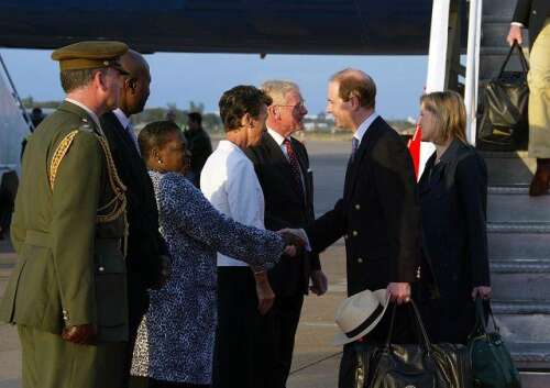 Prince Edward arrives for two day visit - The Royal Gazette | Bermuda ...