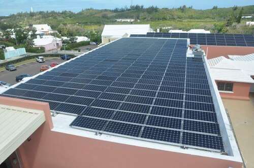 Solar panels save Government $42,000 in six months - The Royal Gazette ...