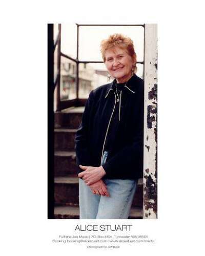 Music legend Alice Stuart to perform at Folk Club - The Royal Gazette ...
