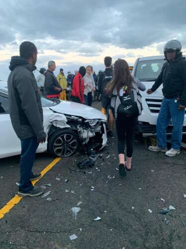 Causeway chaos after traffic accident - The Royal Gazette | Bermuda ...