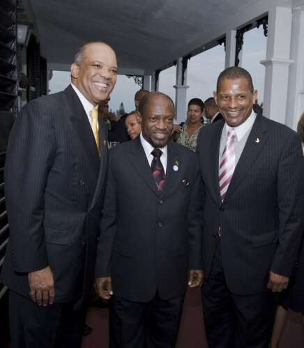 Douglas visit a resounding success - The Royal Gazette | Bermuda News ...