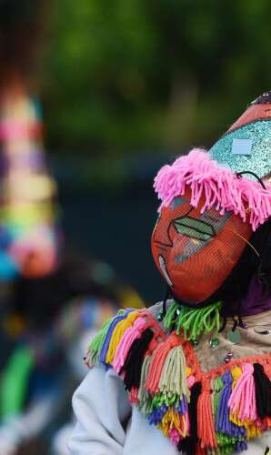 Gombey costume maker brightens Harbour Nights - The Royal Gazette ...