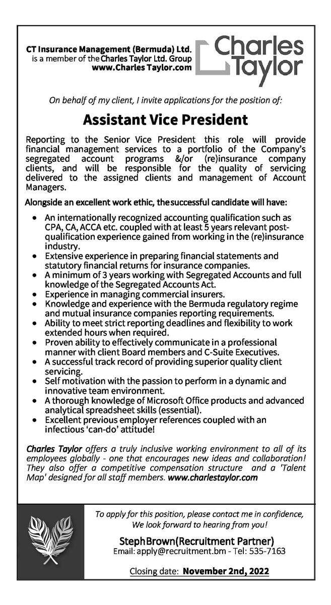 Assistant Vice President